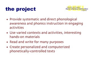 SEEL presentation from ISB4 | PPT | Free Download