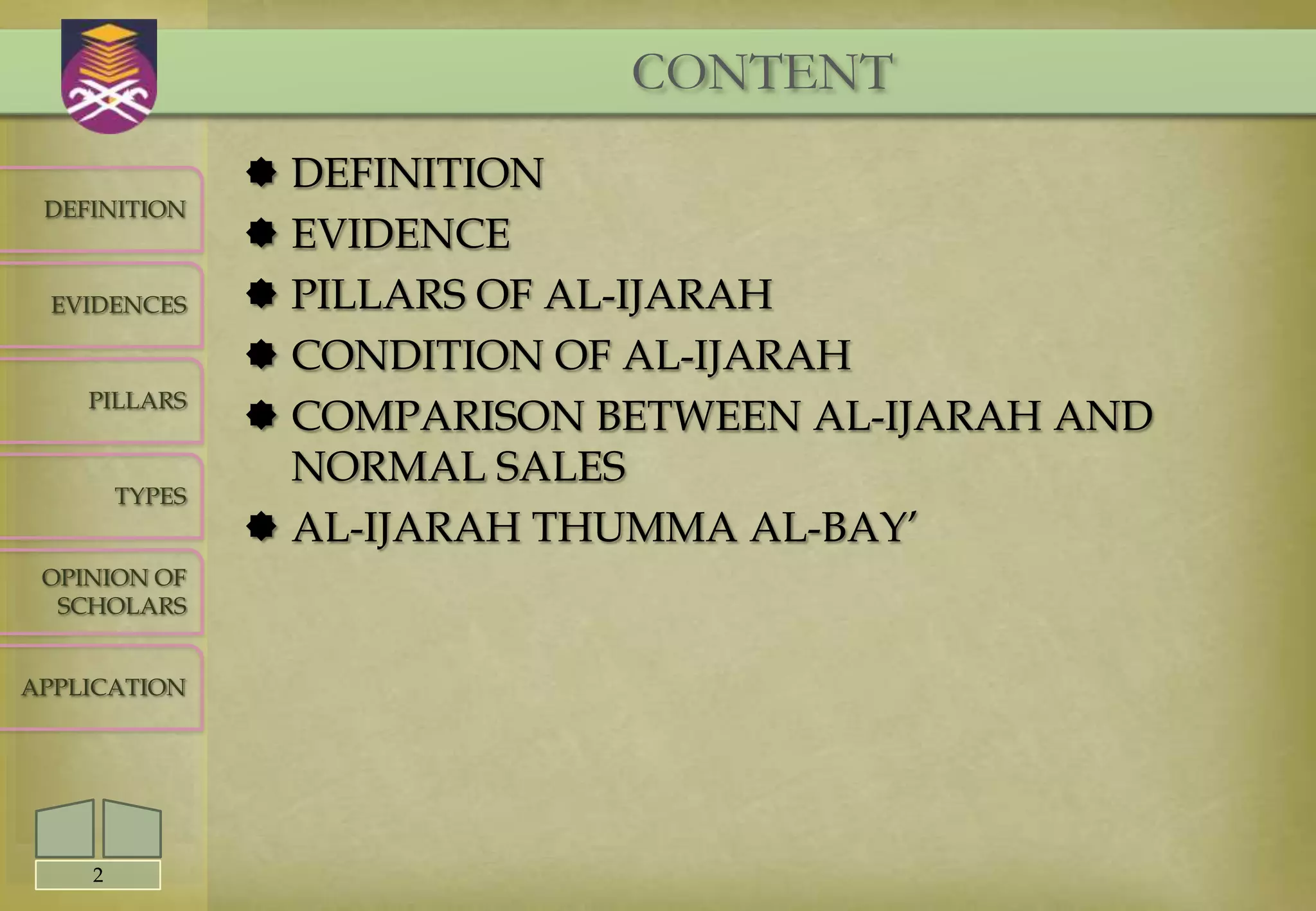 AL-IJARAH | PPTX