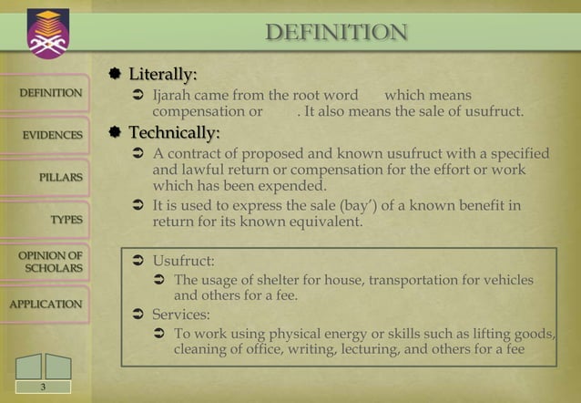 AL-IJARAH | PPTX | Islam | Religion & Spirituality