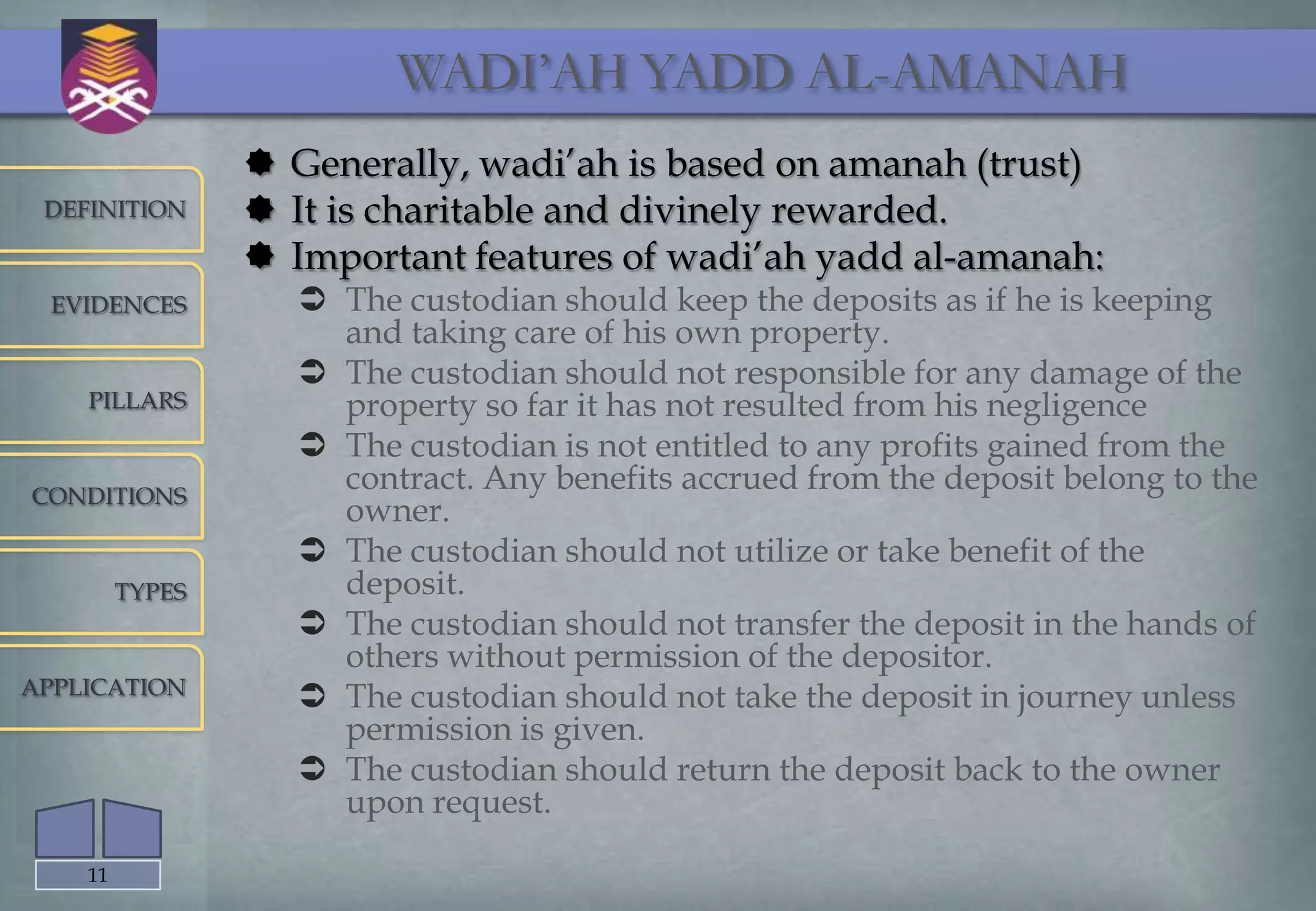 WADI'AH | PPTX