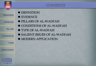 WADI'AH | PPTX