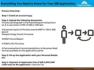 Isb Admissions Kit | PDF