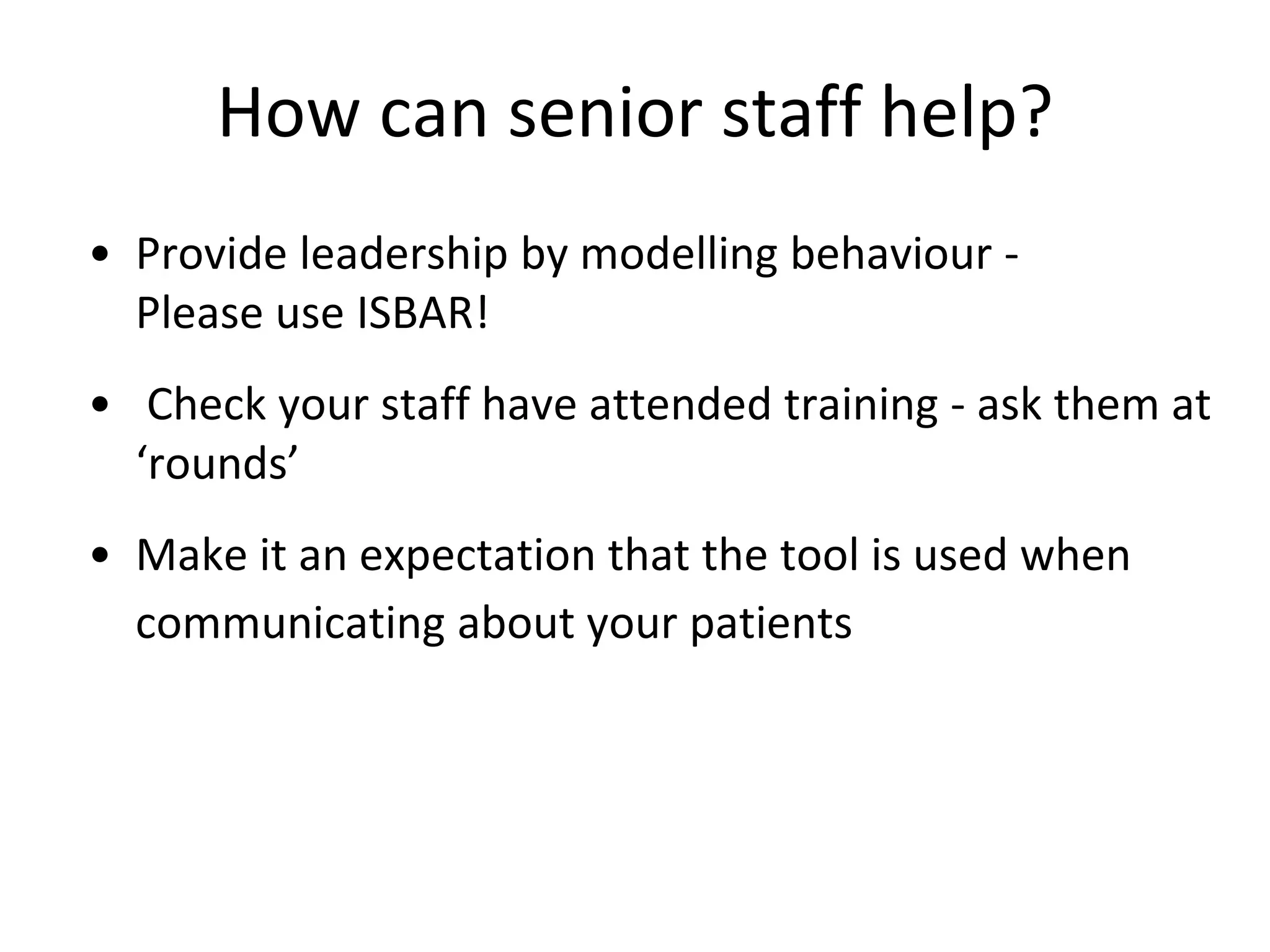 Isbar1 ppt to describe isbar,what is isbar | PPT