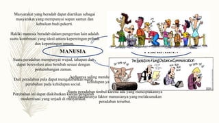 Manusia dan Peradaban | PPTX