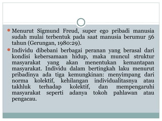 Isbd manusia sebagai makhluk individu dan sosial | PPT