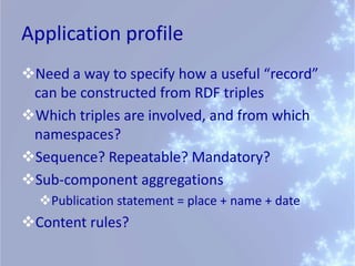 Isbd namespaces | PPT