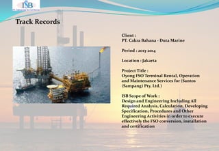 Isb engineering specialist | PDF