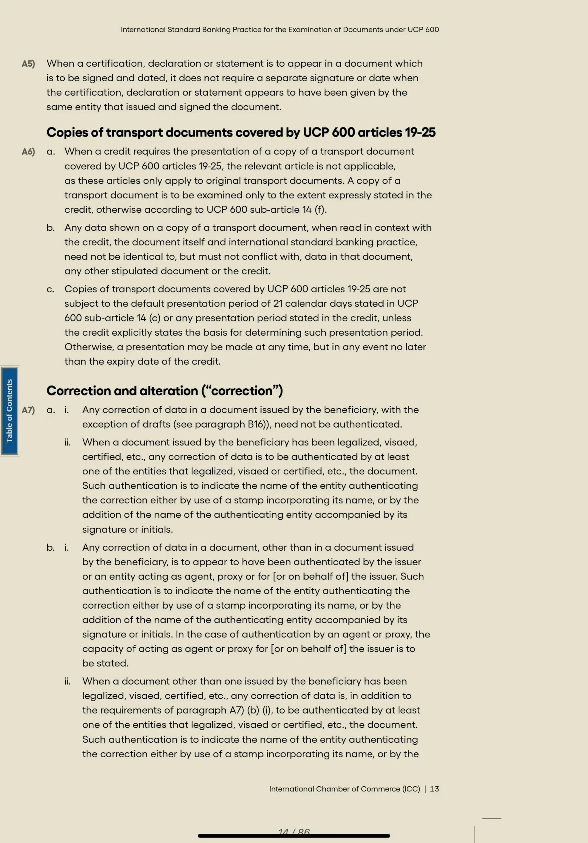 ISBP 821 - UCP 600 - ed).pdf banking standards | PDF