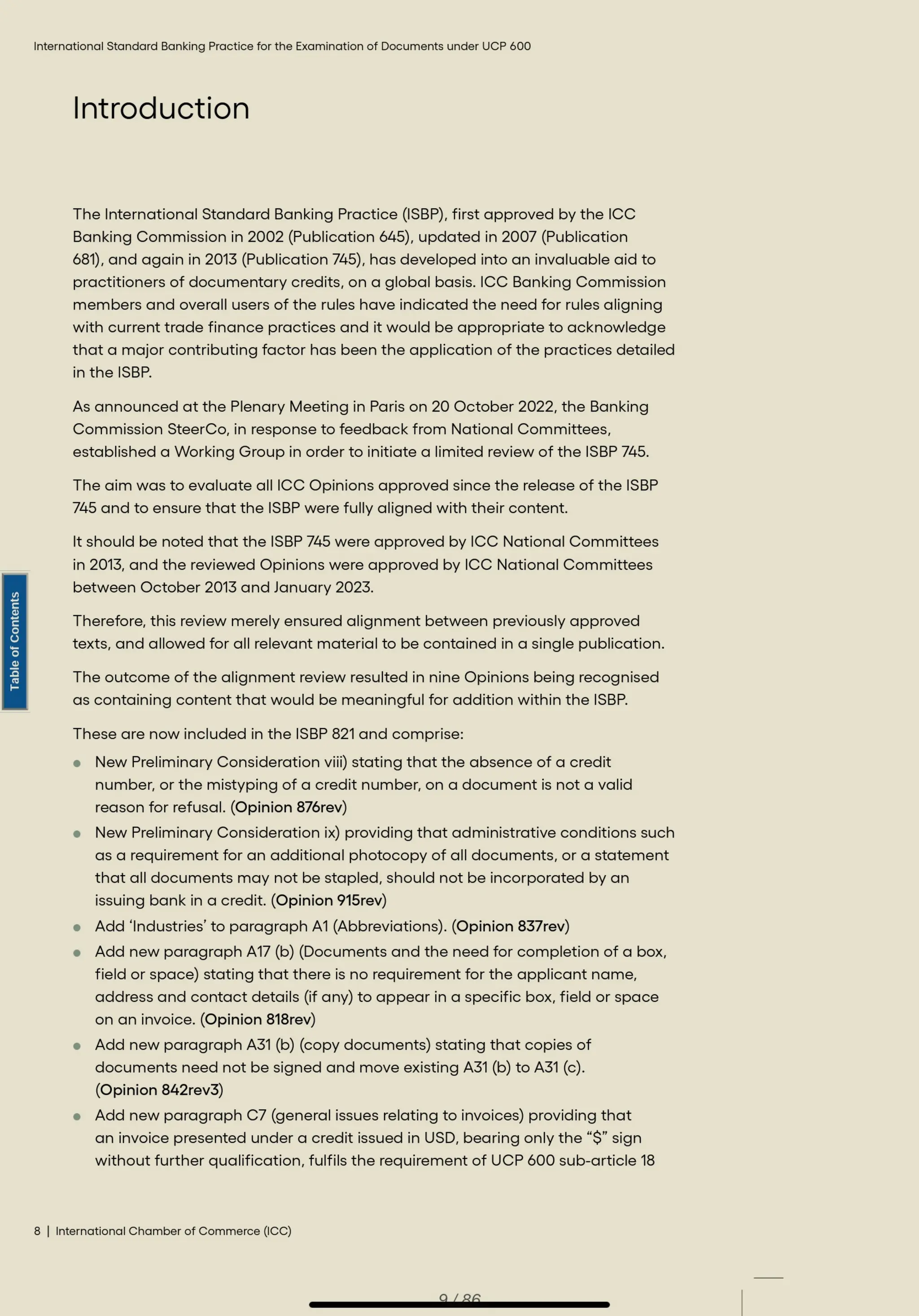 ISBP 821 - UCP 600 - ed).pdf banking standards | PDF