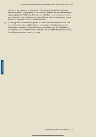ISBP 821 - UCP 600 - ed).pdf banking standards | PDF