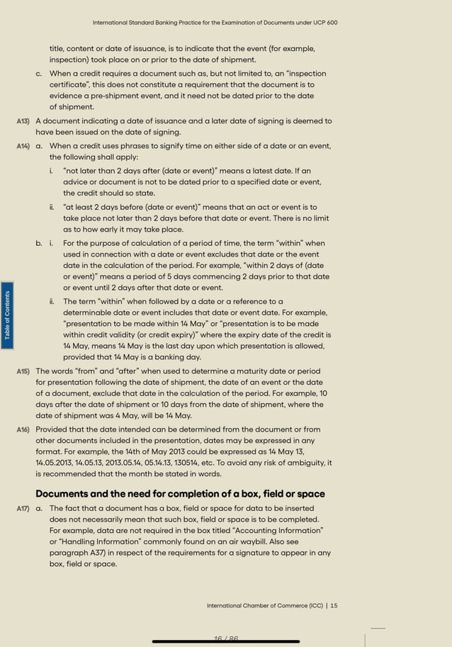 ISBP 821 - UCP 600 - ed).pdf banking standards | PDF