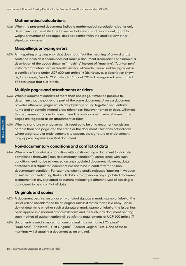 ISBP 821 - UCP 600 - ed).pdf banking standards | PDF
