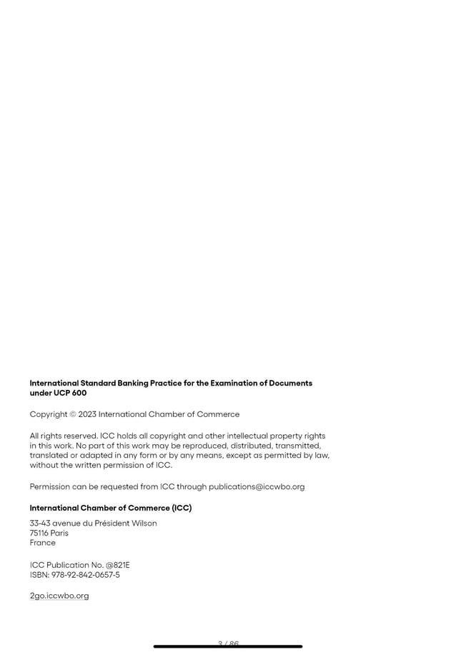 ISBP 821 - UCP 600 - ed).pdf banking standards | PDF