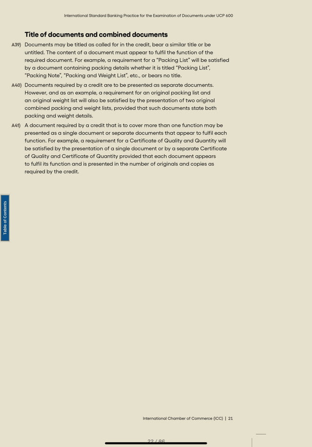 ISBP 821 - UCP 600 - ed).pdf banking standards | PDF