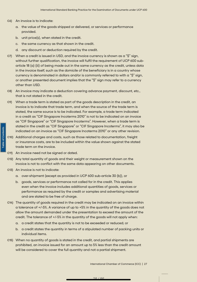 ISBP 821 - UCP 600 - ed).pdf banking standards | PDF