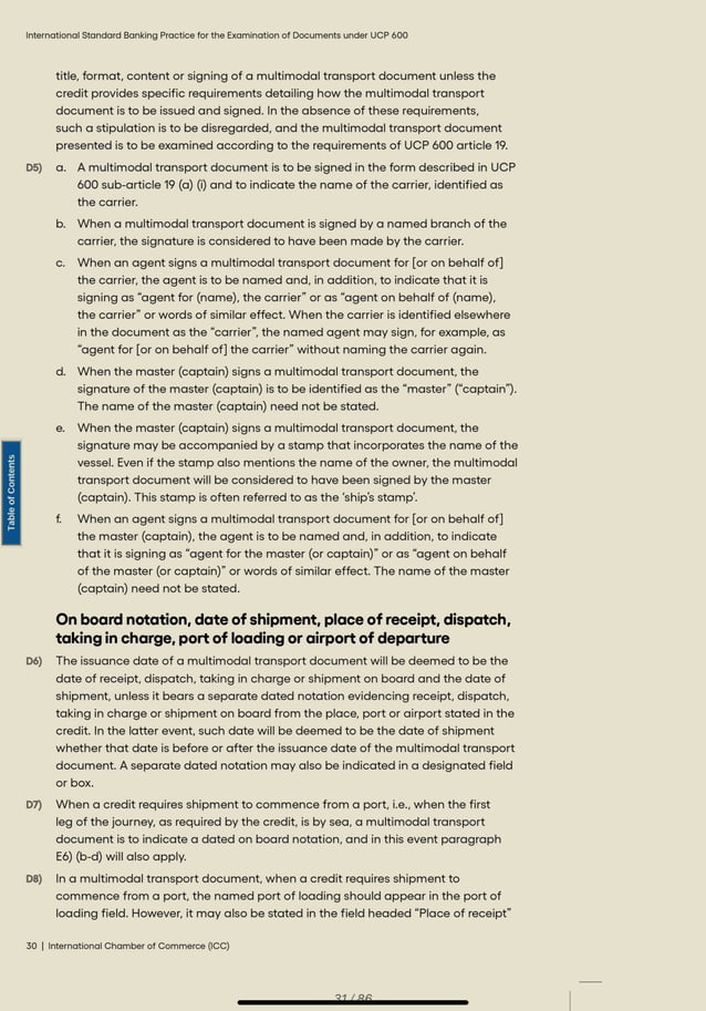 ISBP 821 - UCP 600 - ed).pdf banking standards | PDF