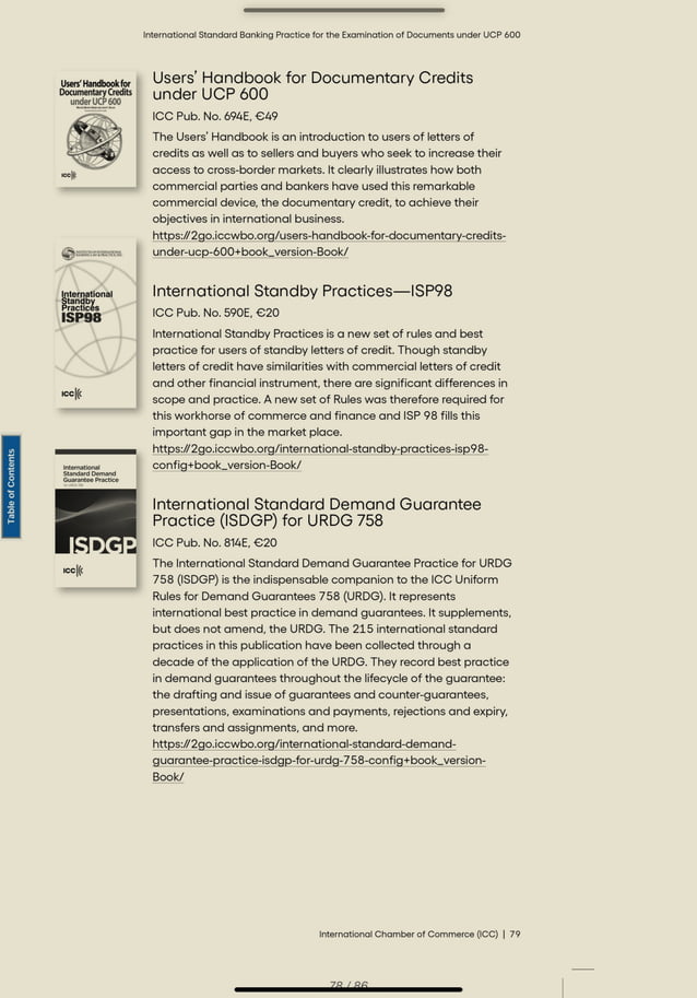 ISBP 821 - UCP 600 - ed).pdf banking standards | PDF