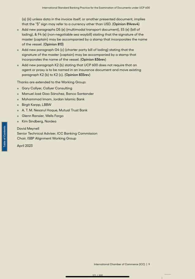 ISBP 821 - UCP 600 - ed).pdf banking standards | PDF