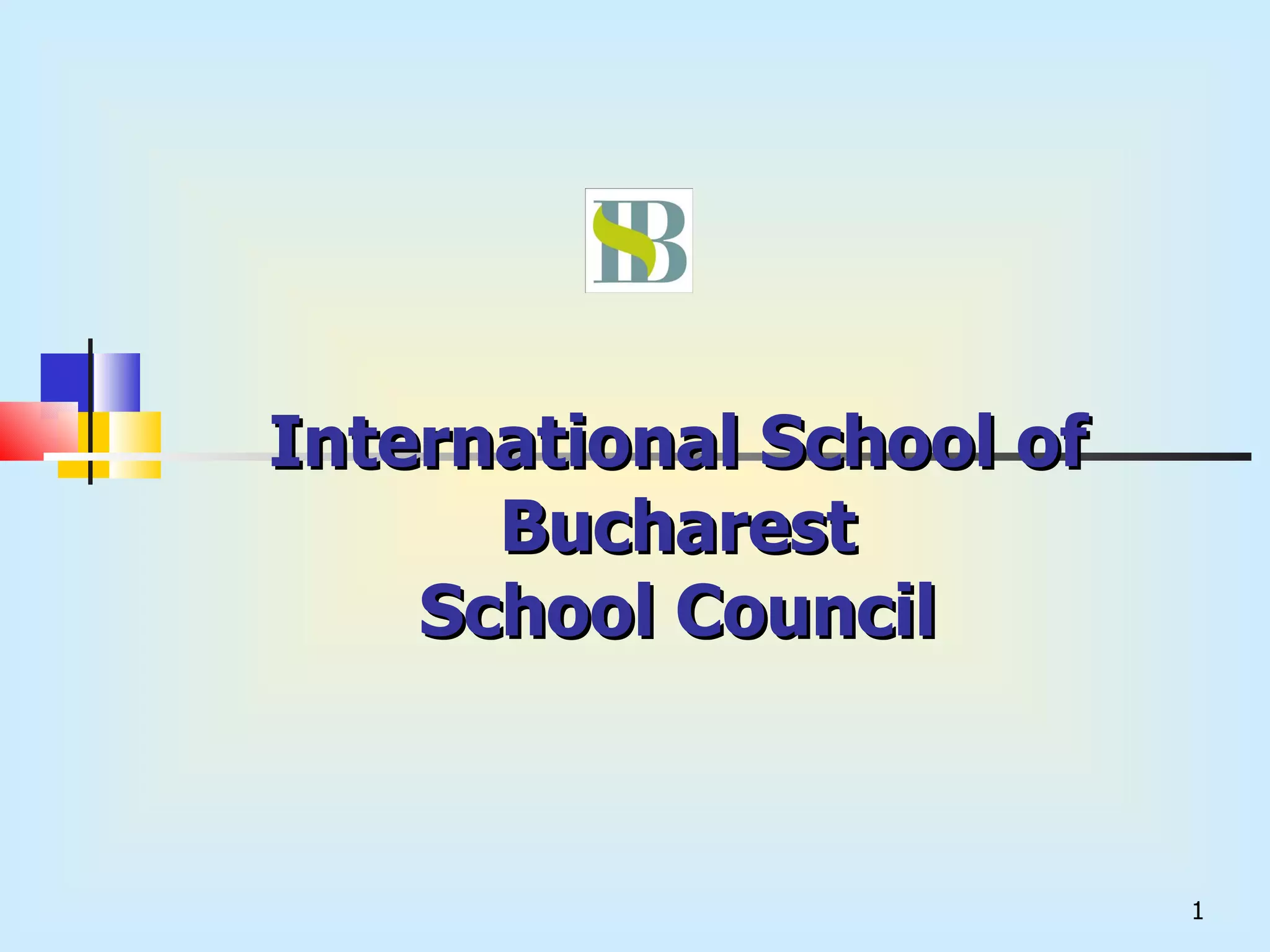 ISB Student Council | PPT