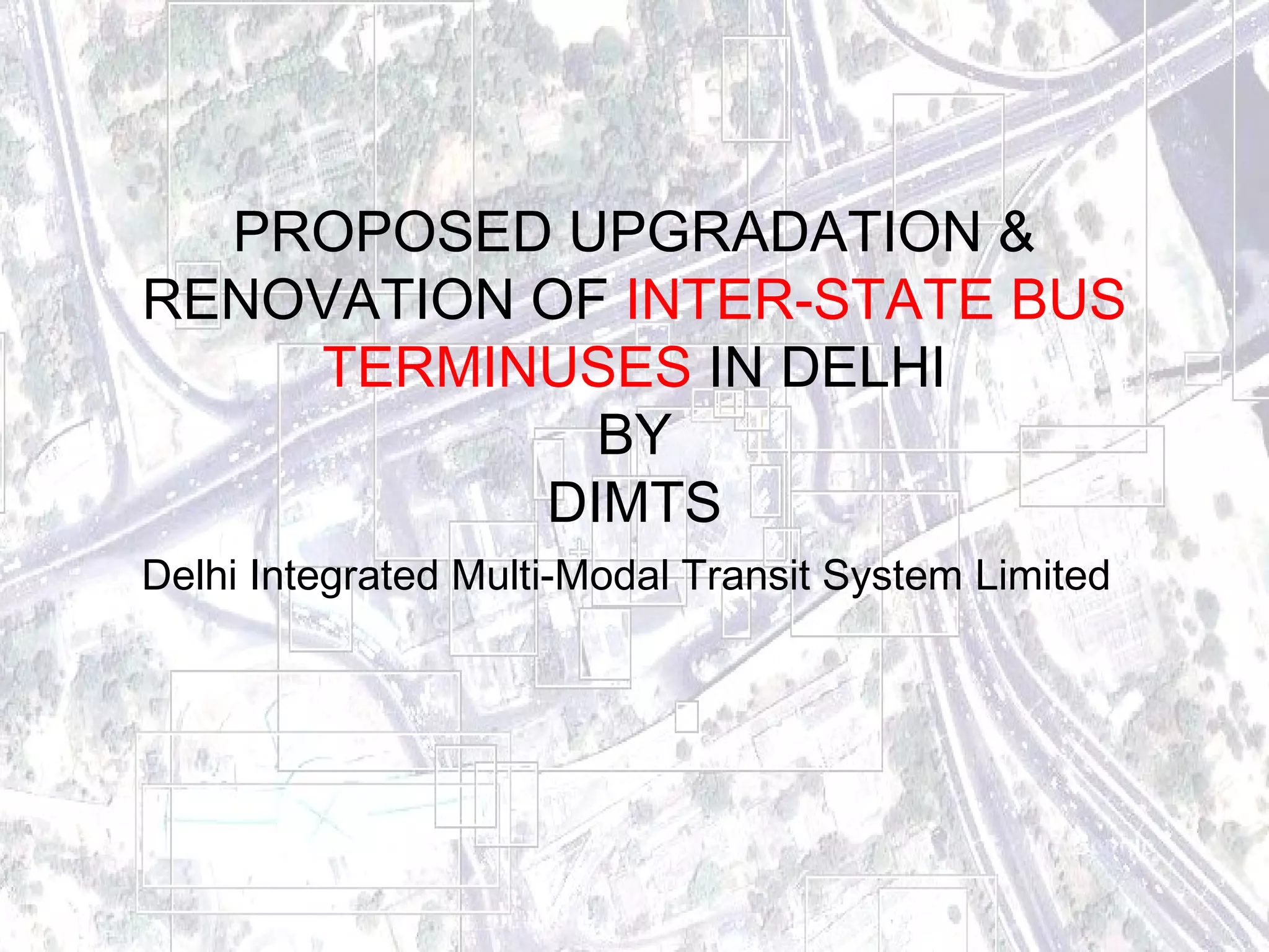 Isbt kashmere gate 2 | PPT