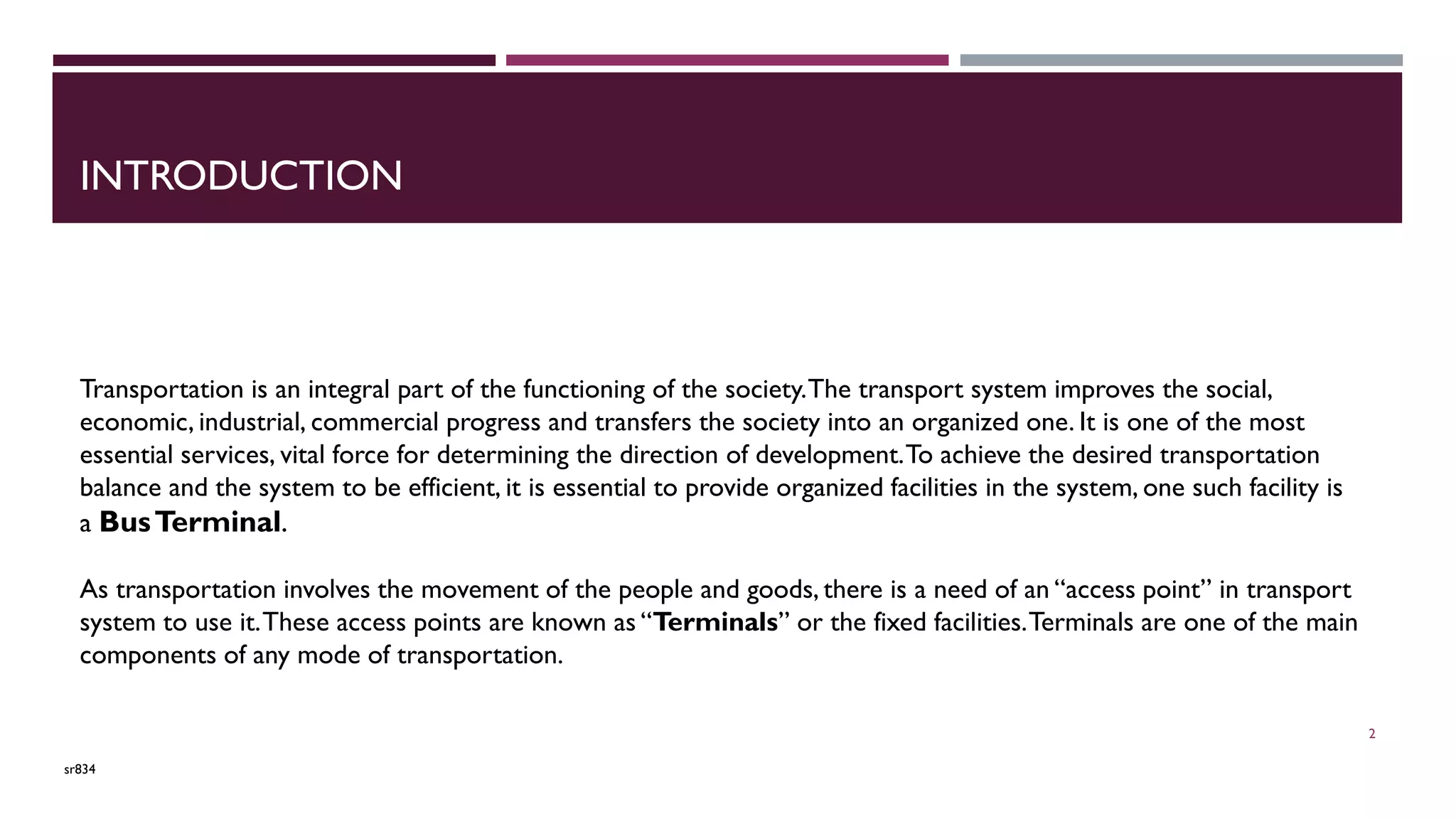 BUS TERMINAL LIBRARY STUDY | PDF