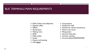 BUS TERMINAL LIBRARY STUDY | PDF