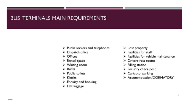 BUS TERMINAL LIBRARY STUDY | PDF
