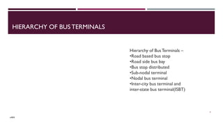 BUS TERMINAL LIBRARY STUDY | PPT