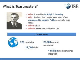 ISB Toastmasters Club | PDF