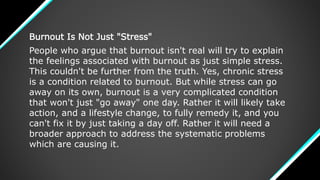 Is Burnout Real? | PPTX