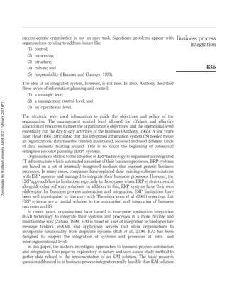 Is business process integration | PDF