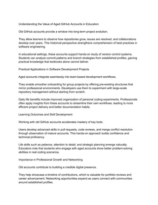 Is Buying Old GitHub Accounts Worth It & Pros and Cons.pdf