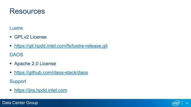 Data-Intensive Workflows with DAOS | PPTX | Operating Systems | Computer Software and Applications