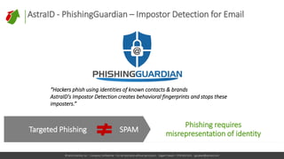 Impostor Detection presentation to ISC2 NH | PDF