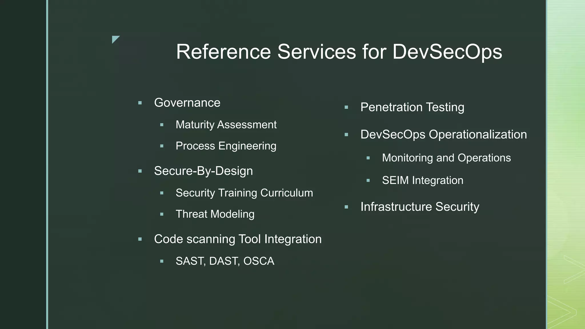 DevSecOps : an Introduction | PPTX