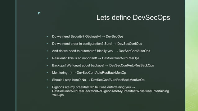 DevSecOps : an Introduction | PPTX