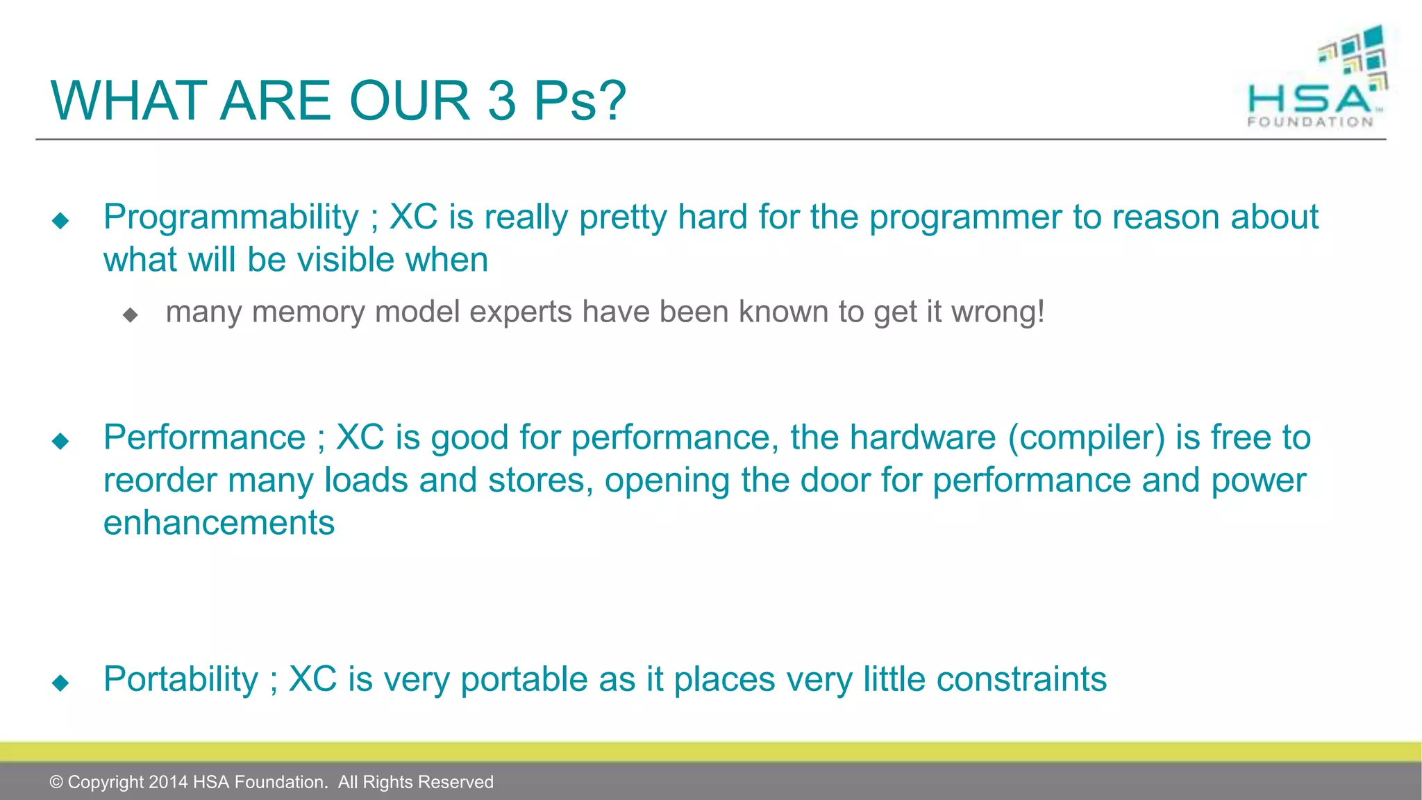ISCA final presentation - Memory Model | PPTX