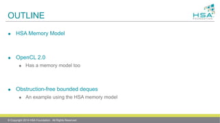 ISCA final presentation - Memory Model | PPT