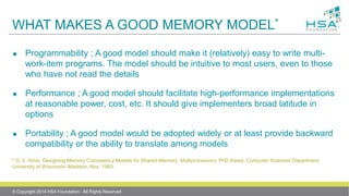 ISCA final presentation - Memory Model | PPT
