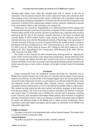 Isc scientometrics system for evaluating research | PDF