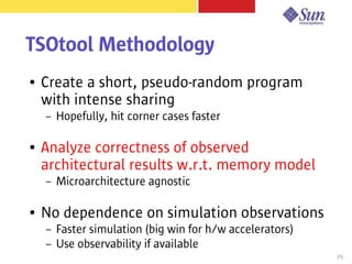 TSOtool - ISCA presentation | PDF