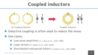Design of an Area-Efficient Differential Distributed Amplifier Based on the Theory of ...