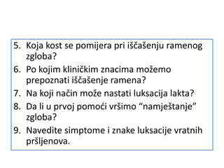 Iscasenje zglobova | PPTX