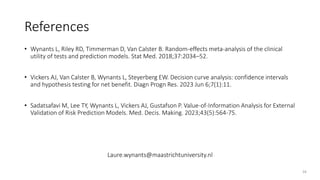 Measuring clinical utility: uncertainty in Net Benefit | PDF
