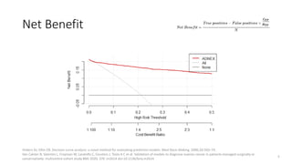Measuring clinical utility: uncertainty in Net Benefit | PDF