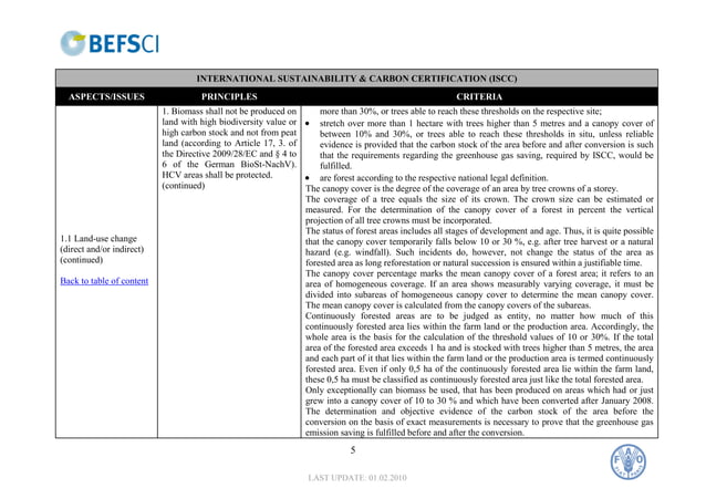 Iscc | PDF | Agriculture | Industries