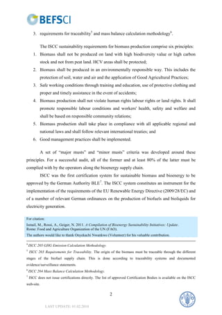 Iscc | PDF