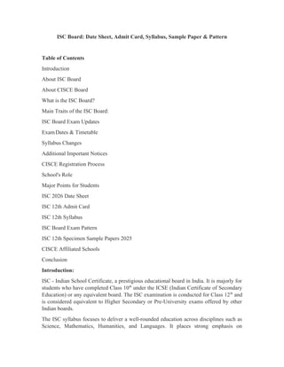ISC & CISCE datesheet, exampattern.docx