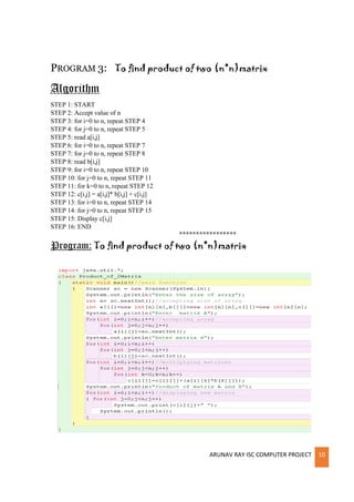 Isc computer project final upload last | PDF