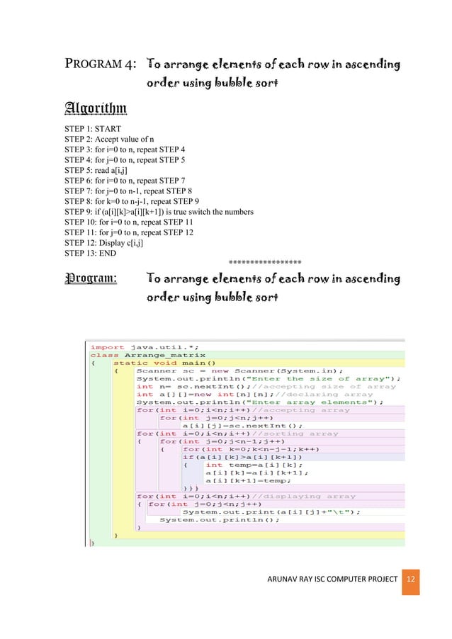 Isc computer project final upload last | PDF